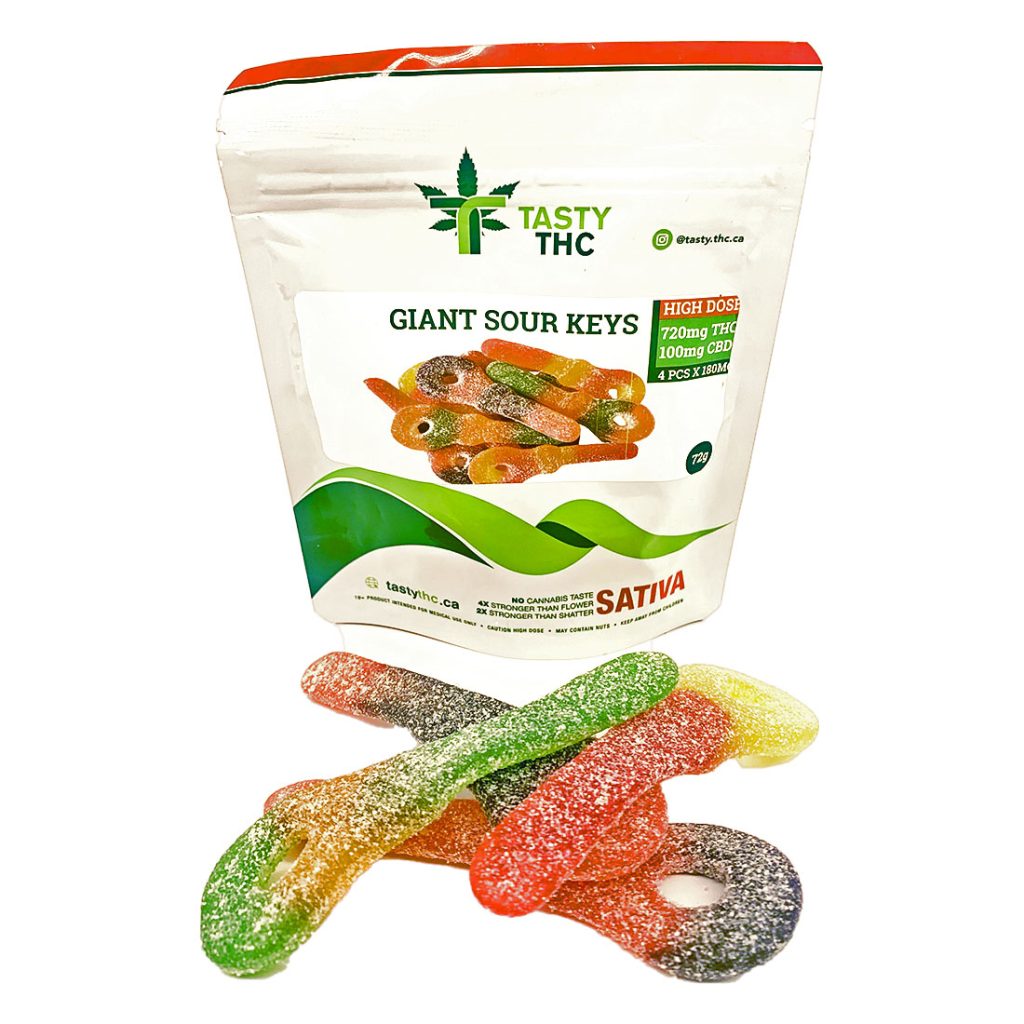 Buy Jumbo Sour Keys - Best THC Edibles Canada has to Offer