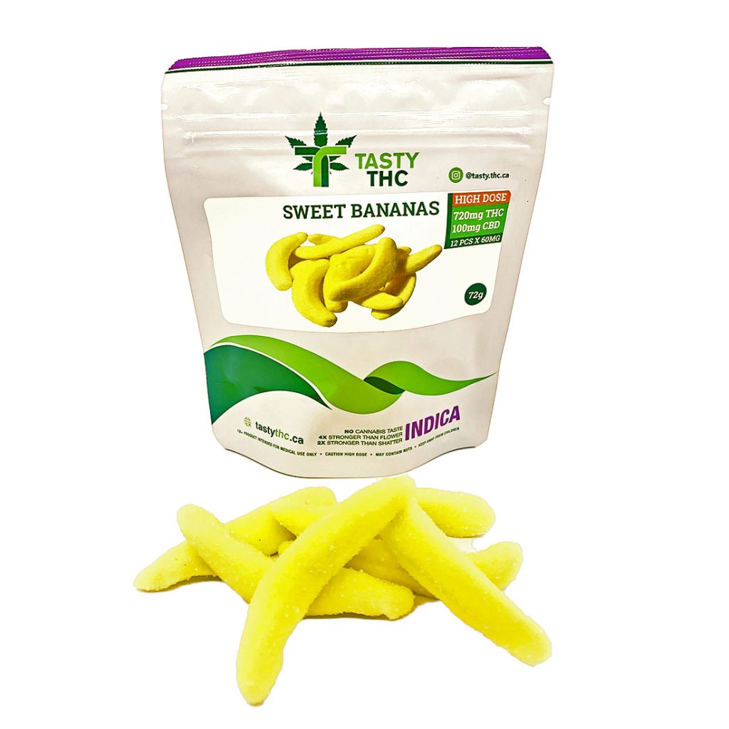 Buy Vegan Sour Cherry Slices THC Edibles - Dank Delivery